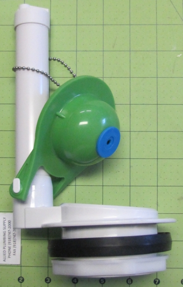 3 IN FLUSH VALVE WITH FLAPPER - Allied Plumbing Supply