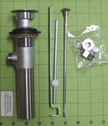 BRUSHED NICKLE POP-UP ASSEMBLY BRASS - Allied Plumbing Supply