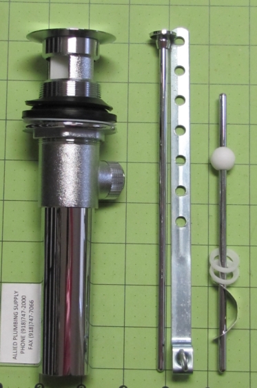 CP LAVATORY POP-UP ASSEMBLY BR. - Allied Plumbing Supply